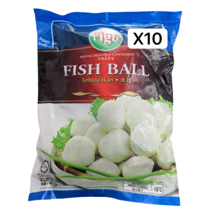 Figo White Fish Ball 1Kg 白鱼丸 X 10