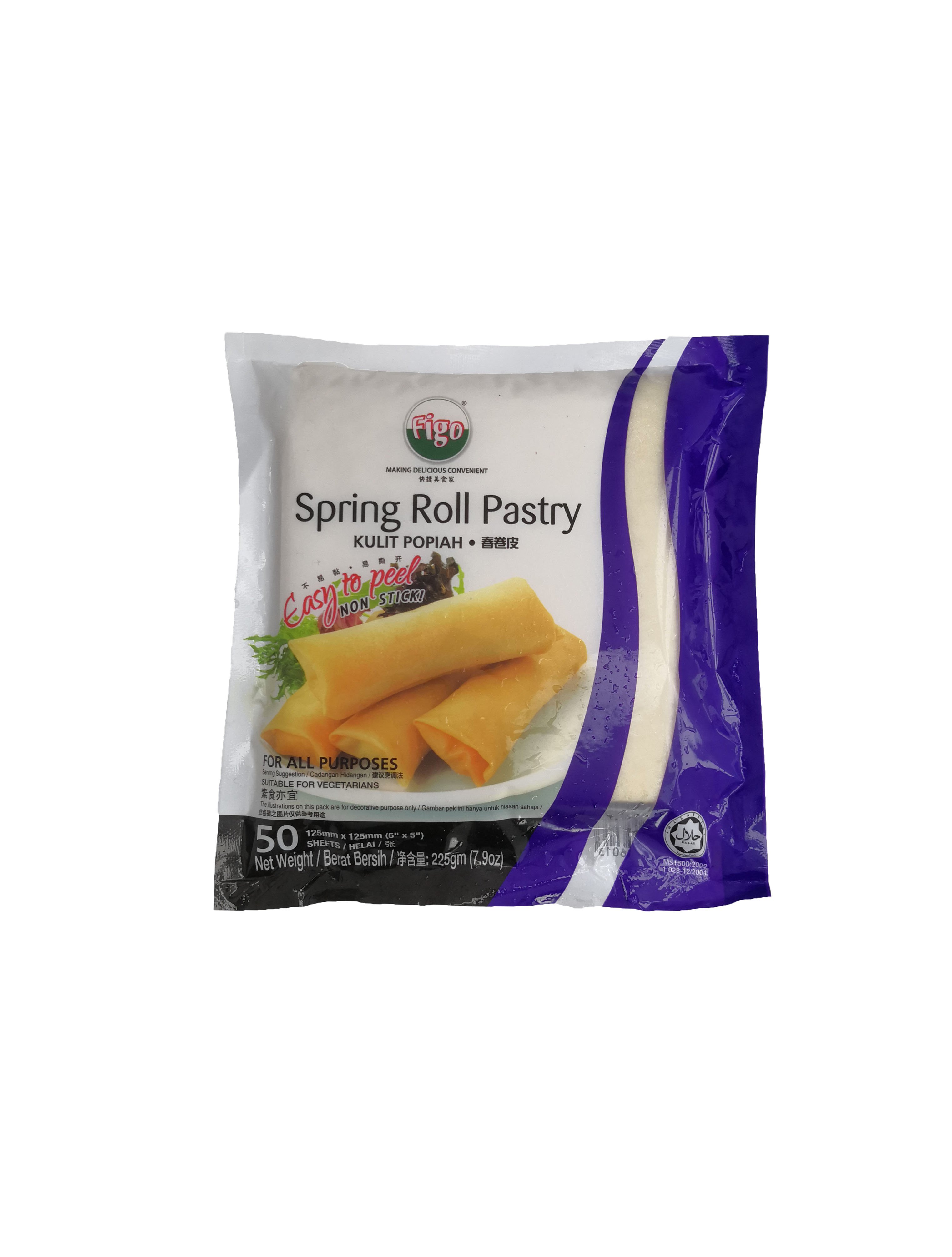 Figo Spring Roll Pastry 5" 50'S 225G 春卷皮